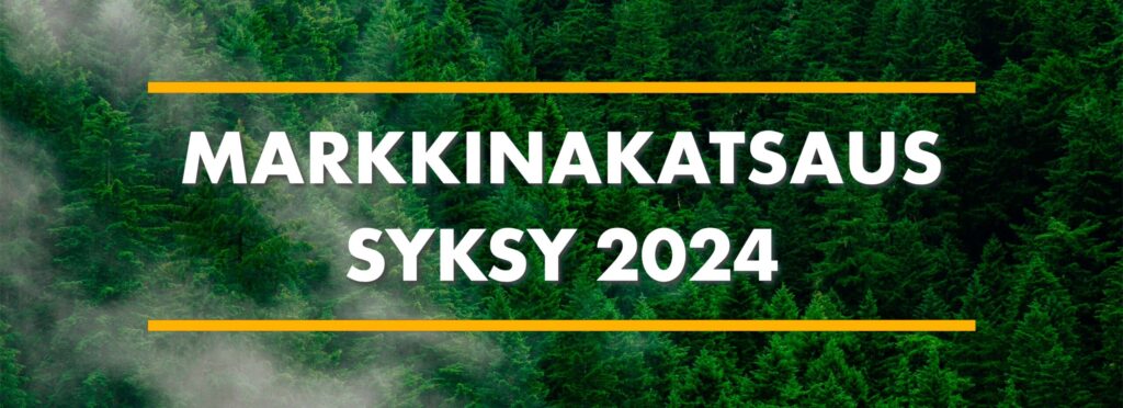 Markkinakatsaus Syksy 2024 - AARI Metsä